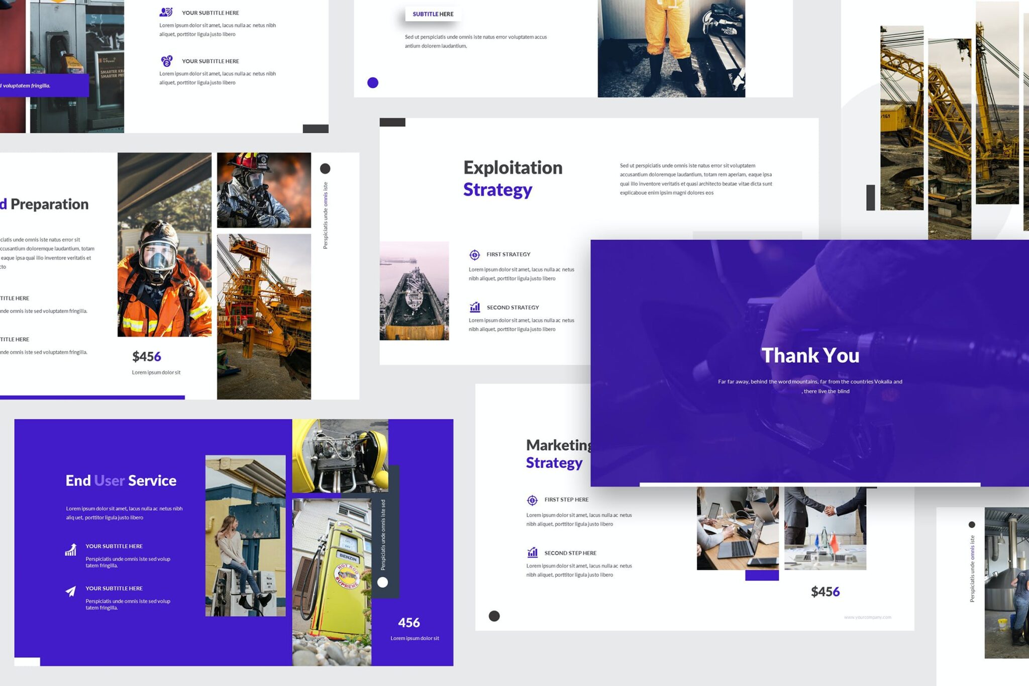 Oil and Gas Powerpoint Template – MasterBundles