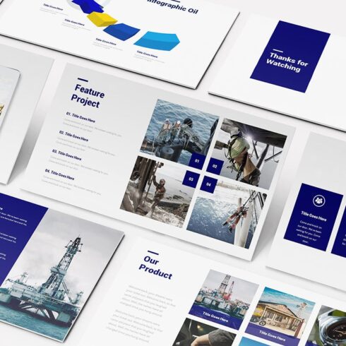 Oil and Gas Powerpoint Template | Master Bundles
