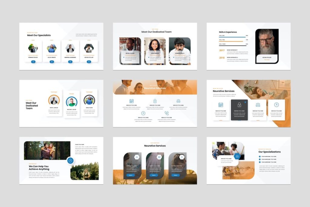 Psychology Presentation Template – MasterBundles