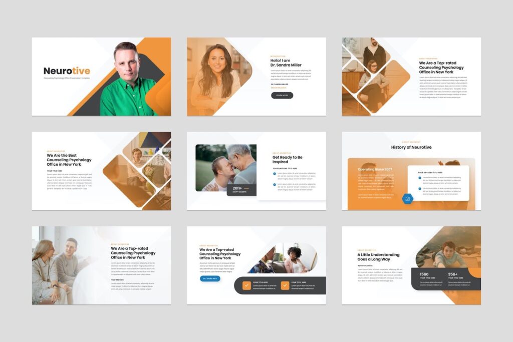 Psychology Presentation Template – MasterBundles
