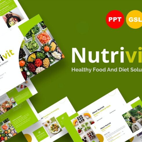 Nutrivit Healthy Food And Nutrition - Presentation | Master Bundles