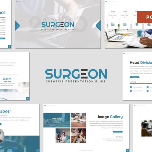 Surgeon - Business Powerpoint Template | Master Bundles