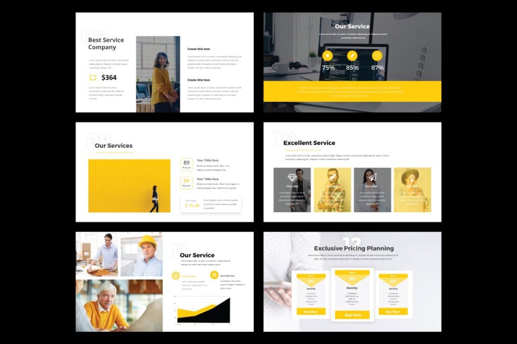 Project Management Powerpoint Template – MasterBundles