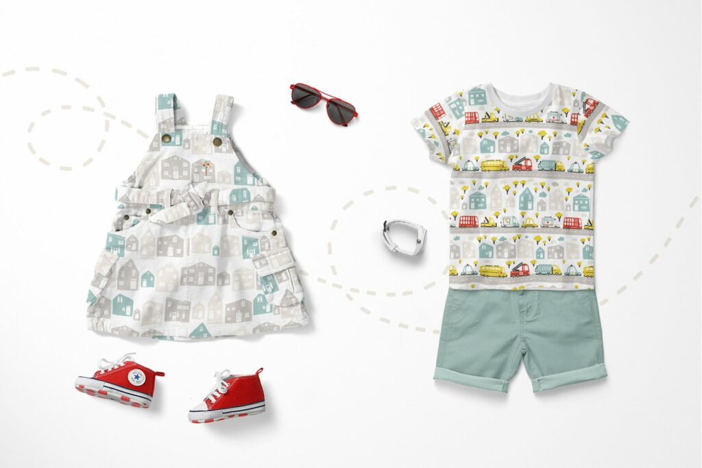 Baby City Cars. Vector Collection. – MasterBundles