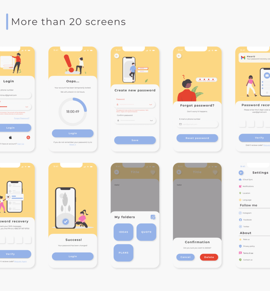 HearU iOS App 2022 - MasterBundles