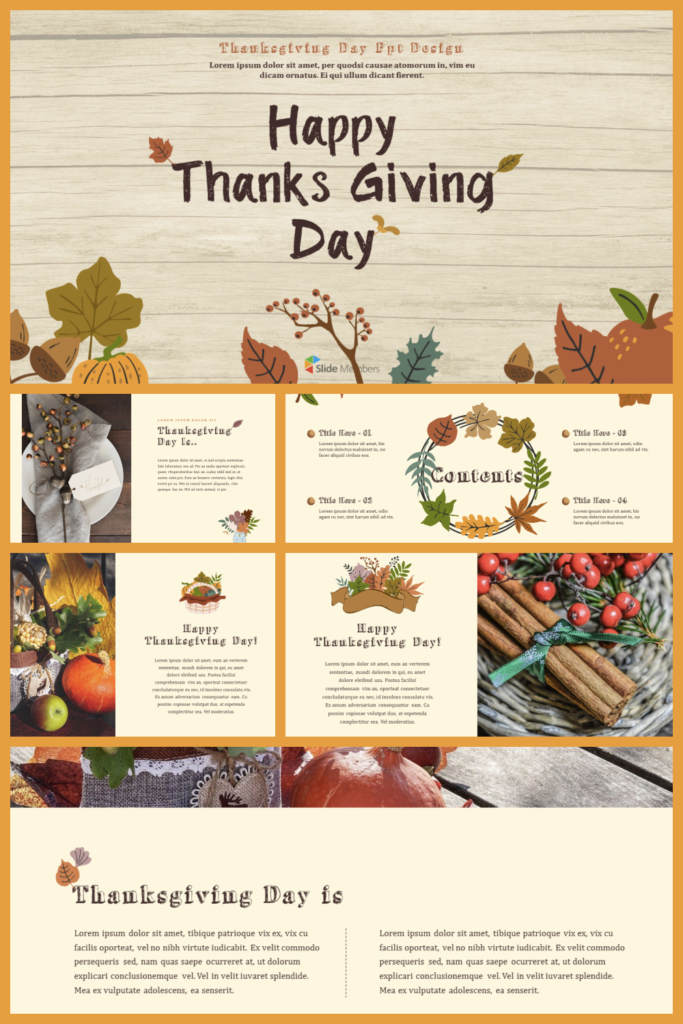 35+ Premium and Free Thanksgiving PowerPoint Presentation Templates for ...