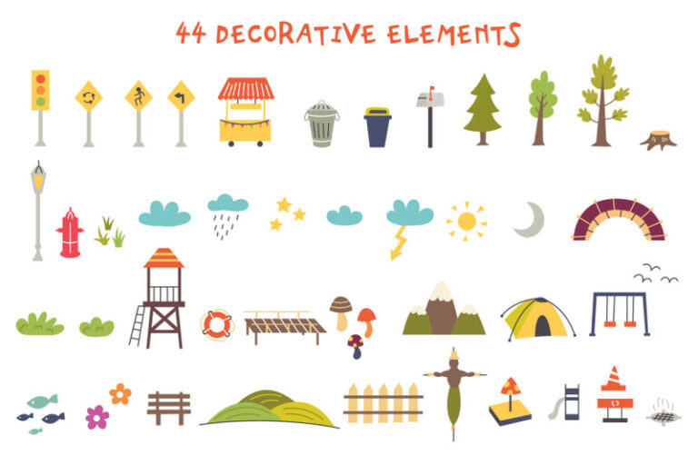 Kids Map Creator. City Map – MasterBundles