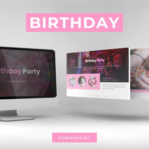 Birthday Party - Powerpoint Template 150 Slides | Master Bundles
