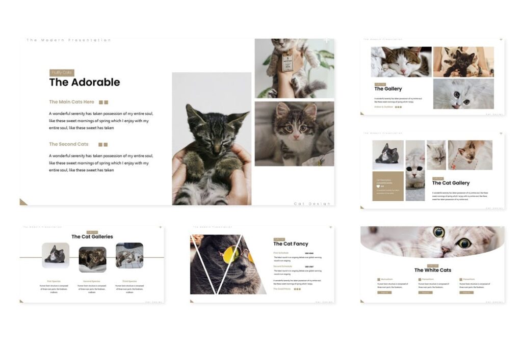 Good Cat - Google Slide Template – MasterBundles