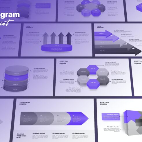3D Diagram Powerpoint Template | Master Bundles