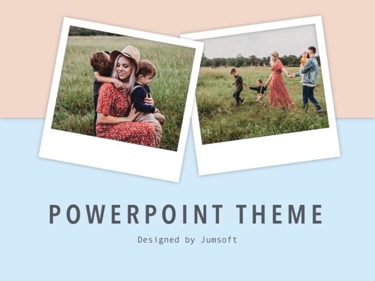Family Album PowerPoint Template – MasterBundles