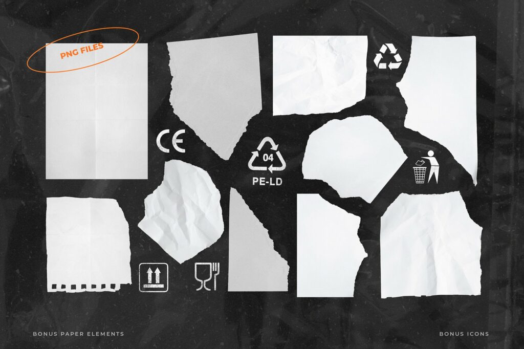80+ Plastic Overlay Textures + BONUS – MasterBundles