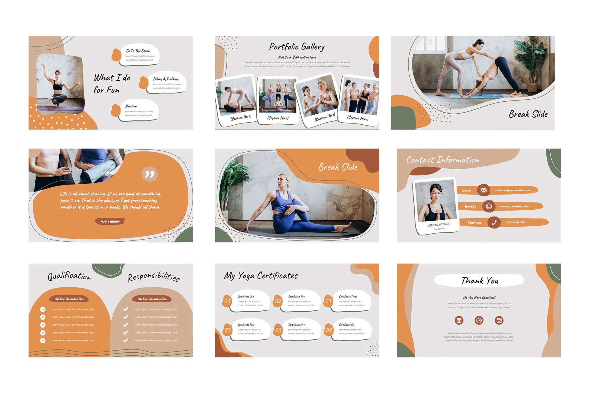 Abstract Powerpoint Presentation Template – MasterBundles
