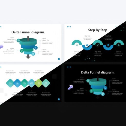 Medicinal 3D Illustration PowerPoint Template | Master Bundles