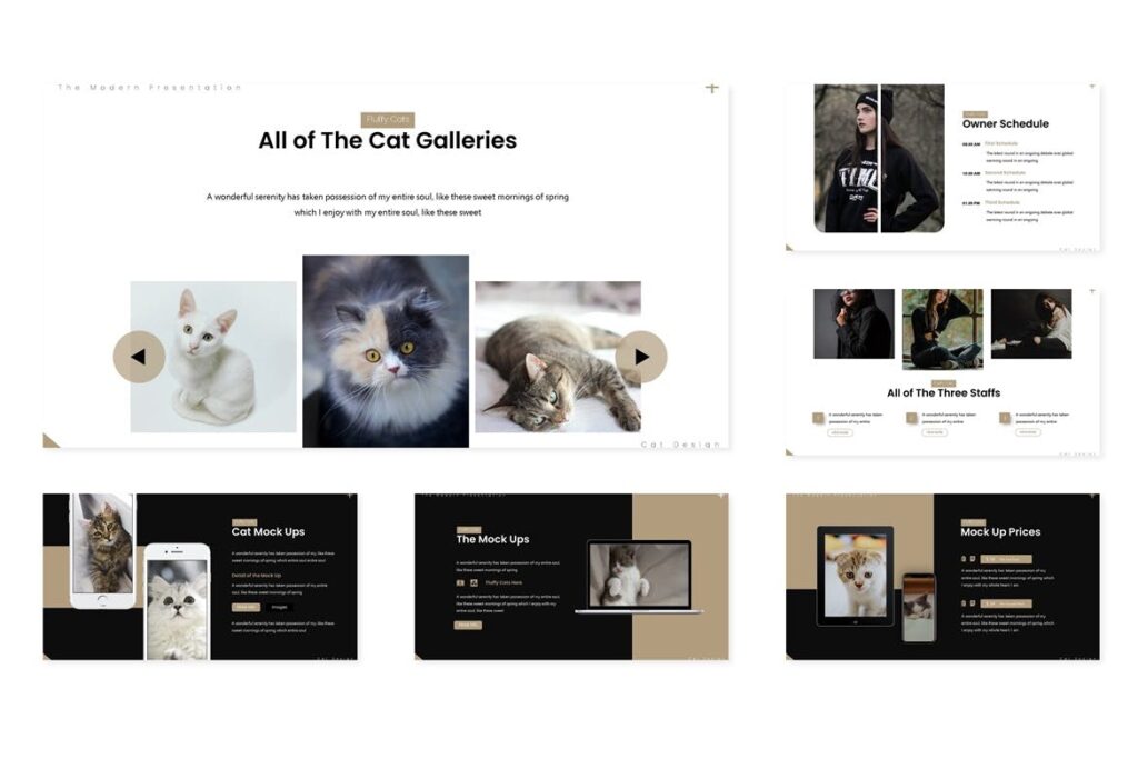 Good Cat - Google Slide Template – MasterBundles