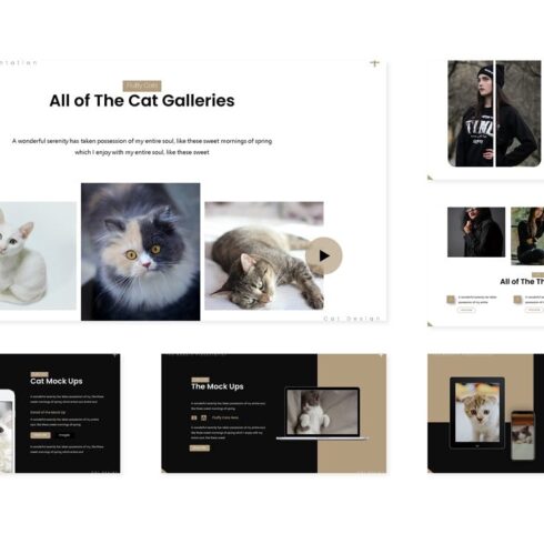 Good Cat - Google Slide Template – MasterBundles