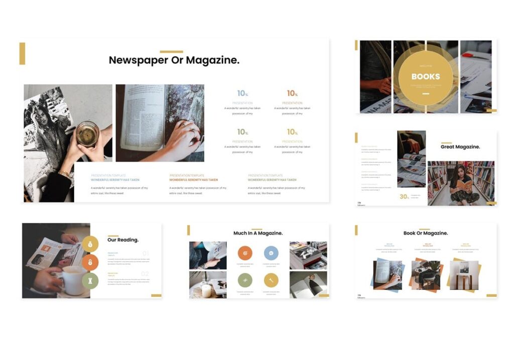 Books - Powerpoint Template – MasterBundles
