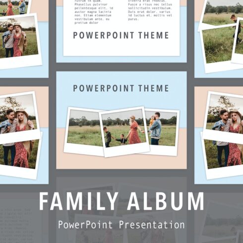 Family Album PowerPoint Template | Master Bundles