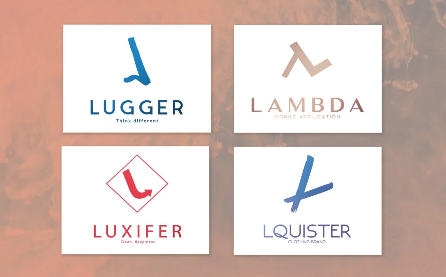 20 "L" Letter Alphabetic Logos – MasterBundles