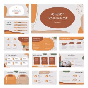 Abstract Powerpoint Presentation Template – MasterBundles