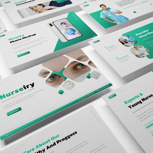 Nurseiry Powerpoint Presentation Template | Master Bundles