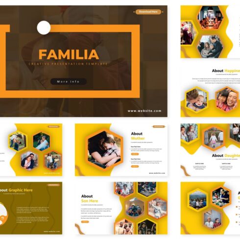 Familia Powerpoint Template | Master Bundles