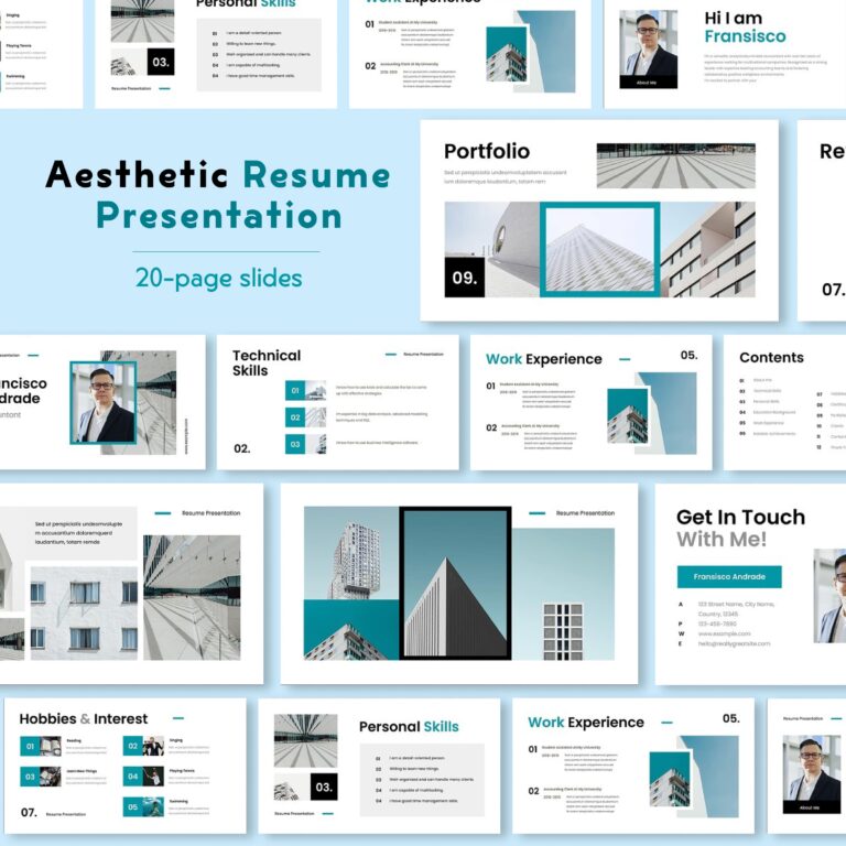 Resume Presentation Template – MasterBundles