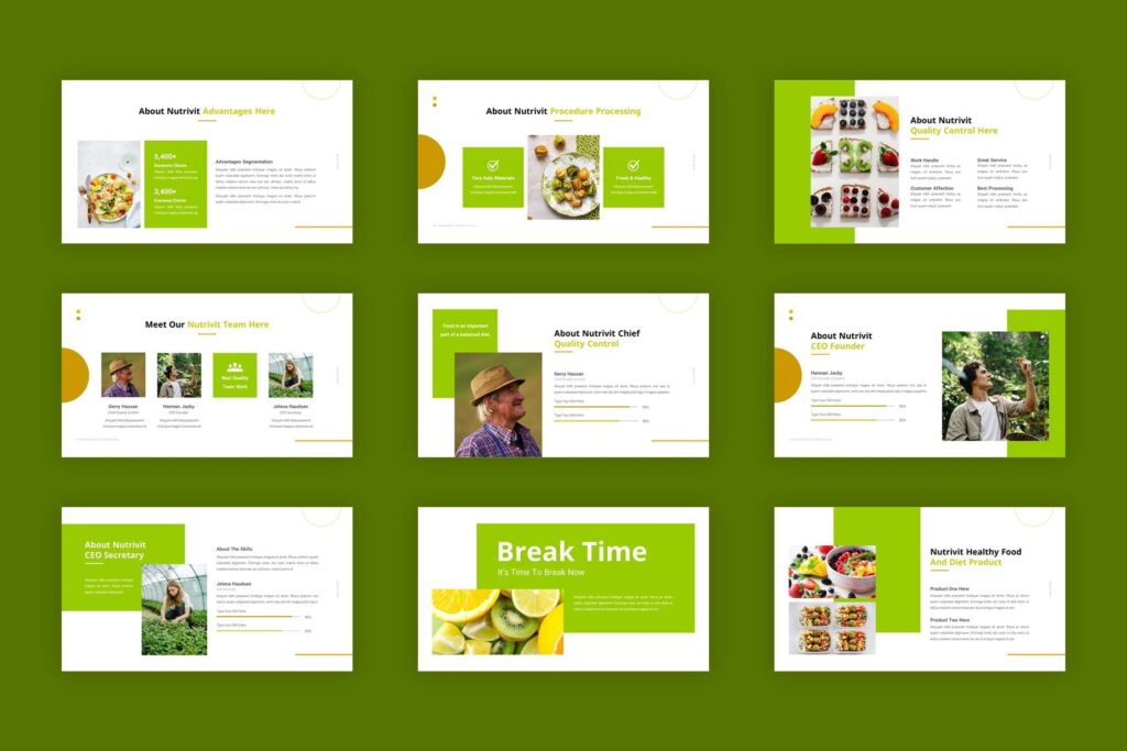 Nutrivit Healthy Food And Nutrition - Presentation – MasterBundles