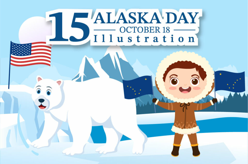 15 Happy Alaska Day Illustration - MasterBundles