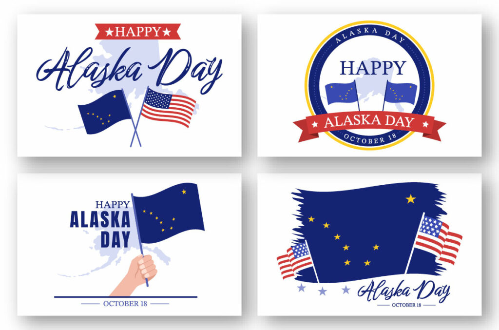 15 Happy Alaska Day Illustration - MasterBundles
