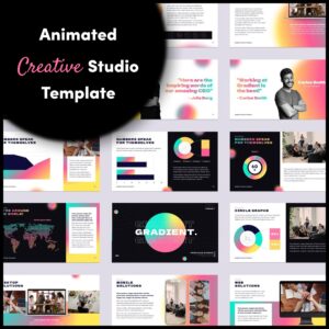 Animated Creative Studio Template – MasterBundles