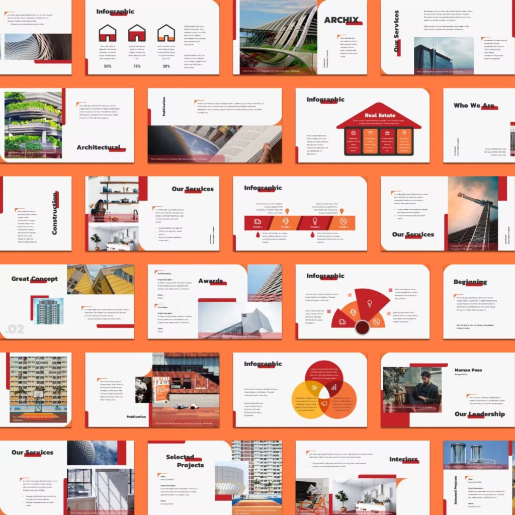 ARCHIX - Architecture Powerpoint Template – MasterBundles
