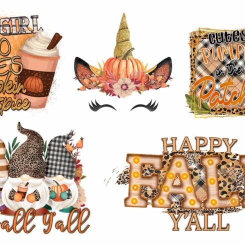 Fall Sublimation Bundle - Fall PNG Sublimation | Master Bundles