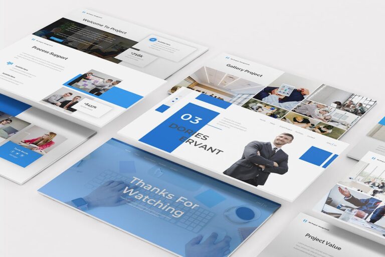 Project Management Timeline Template PowerPoint – MasterBundles