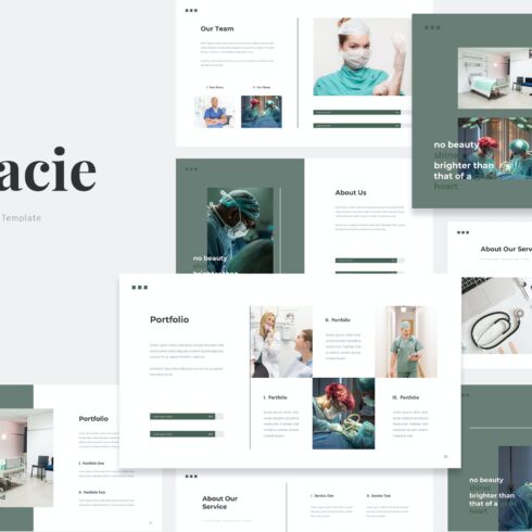 Placie - Medical Surgery Powerpoint Template | Master Bundles