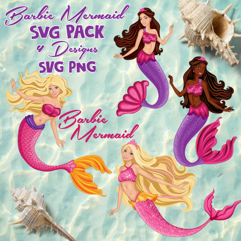 Barbie Mermaid SVG – MasterBundles