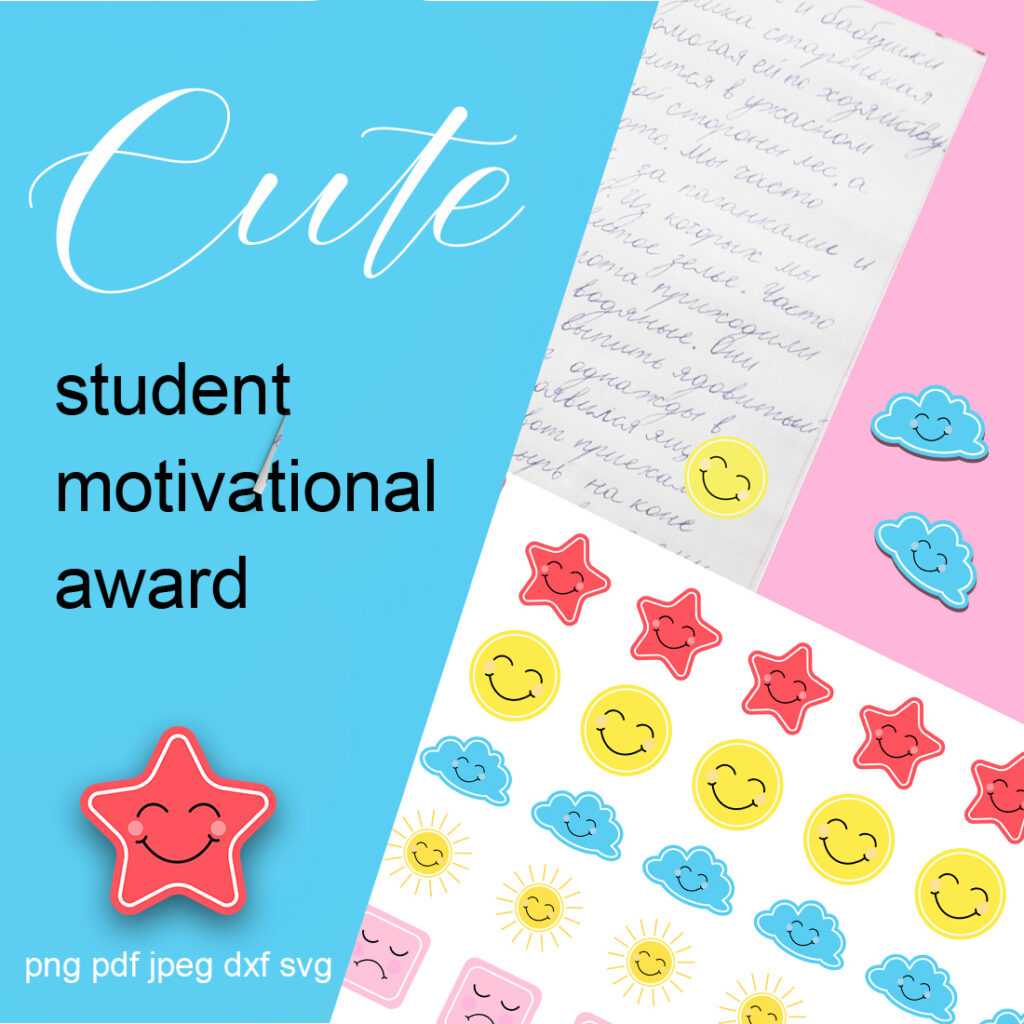 Reward your students with these fun stickers - MasterBundles