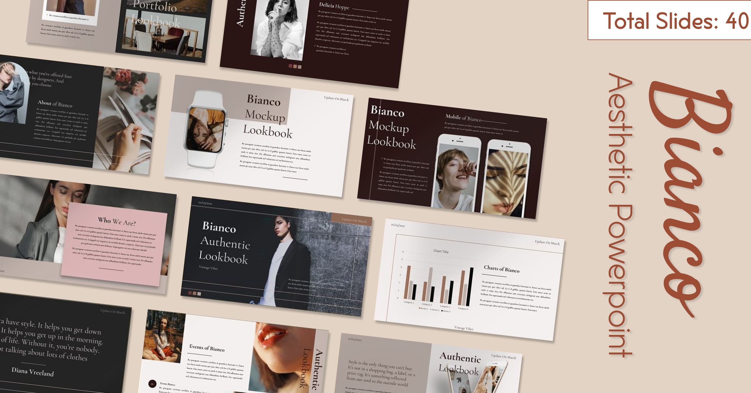 Bianco - Aesthetic Powerpoint Template – MasterBundles