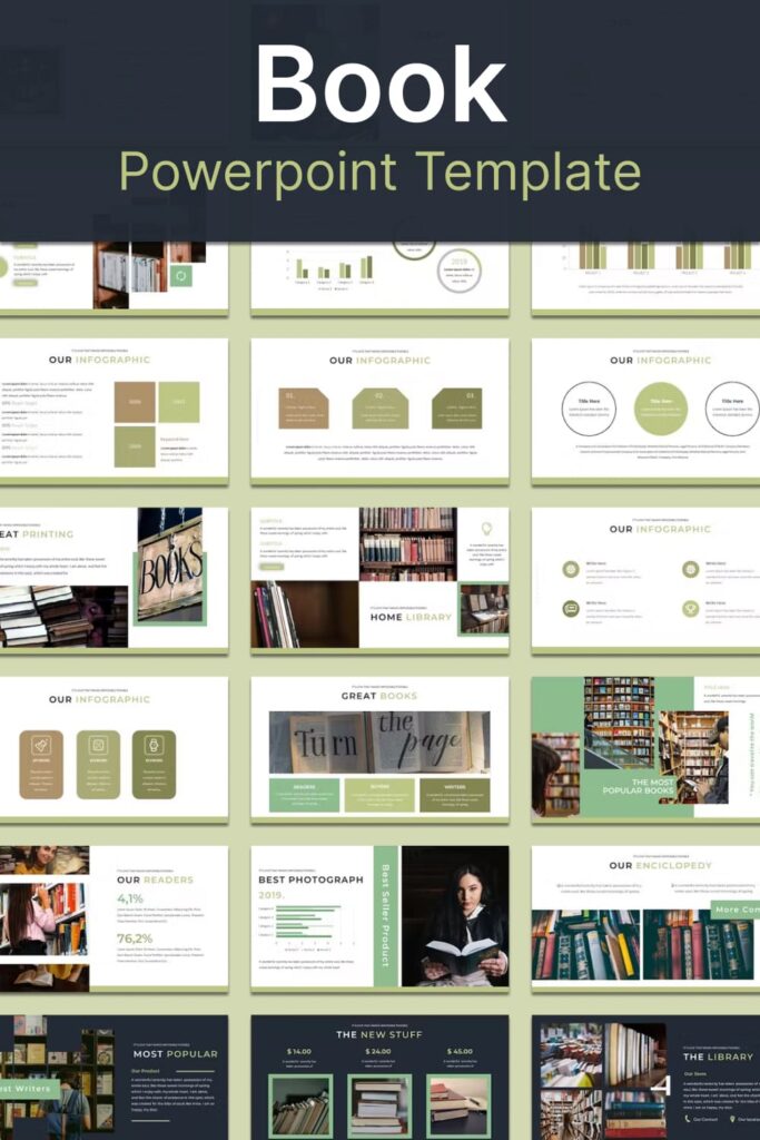 Book - Powerpoint Template – MasterBundles