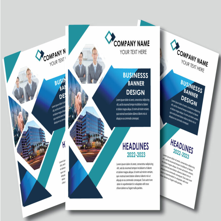 (Ai file) Business brochure design - MasterBundles
