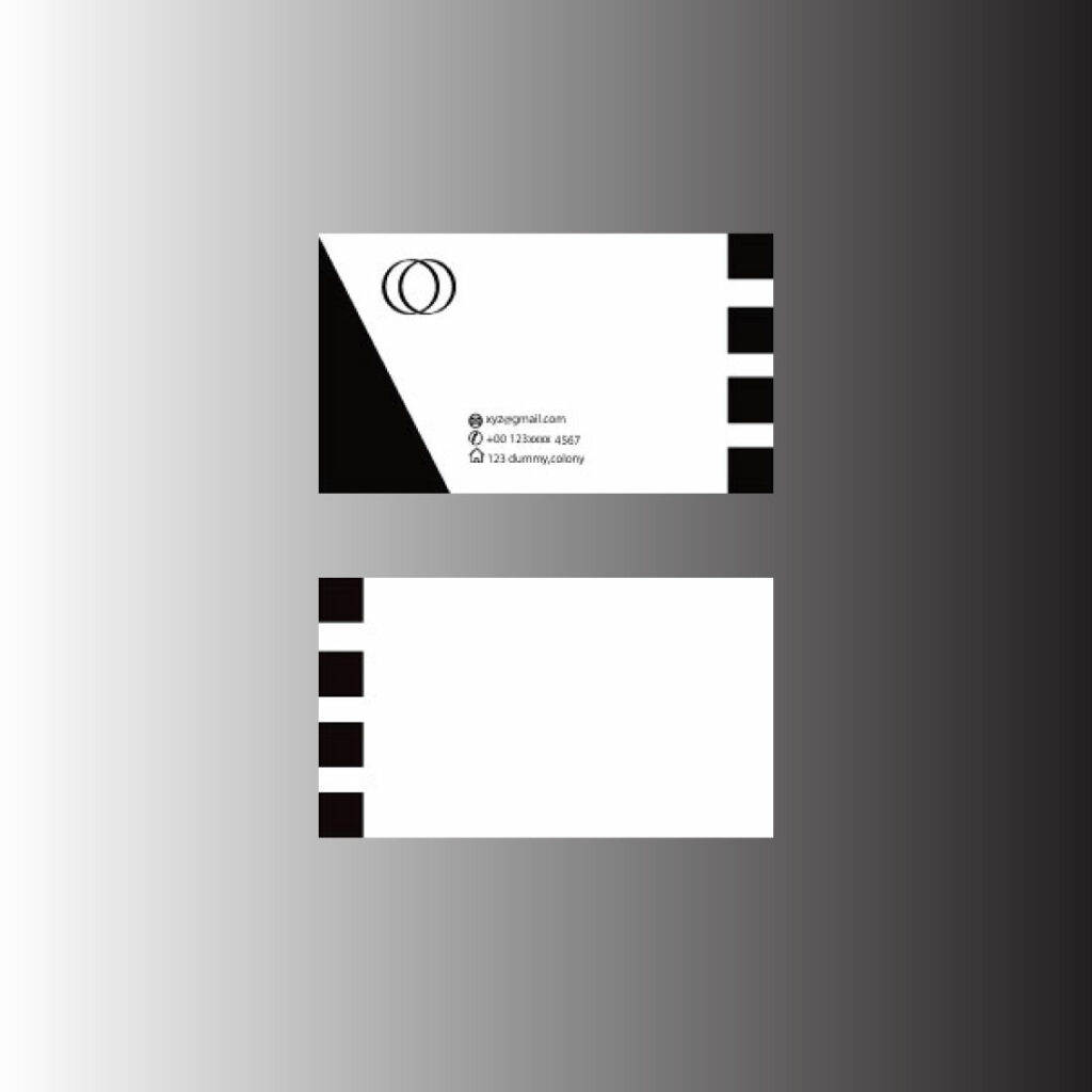 minimalist business card - MasterBundles