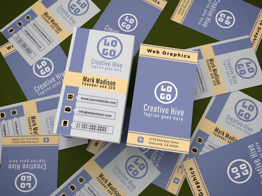5 MINIMAL Business Cards Pack - MasterBundles