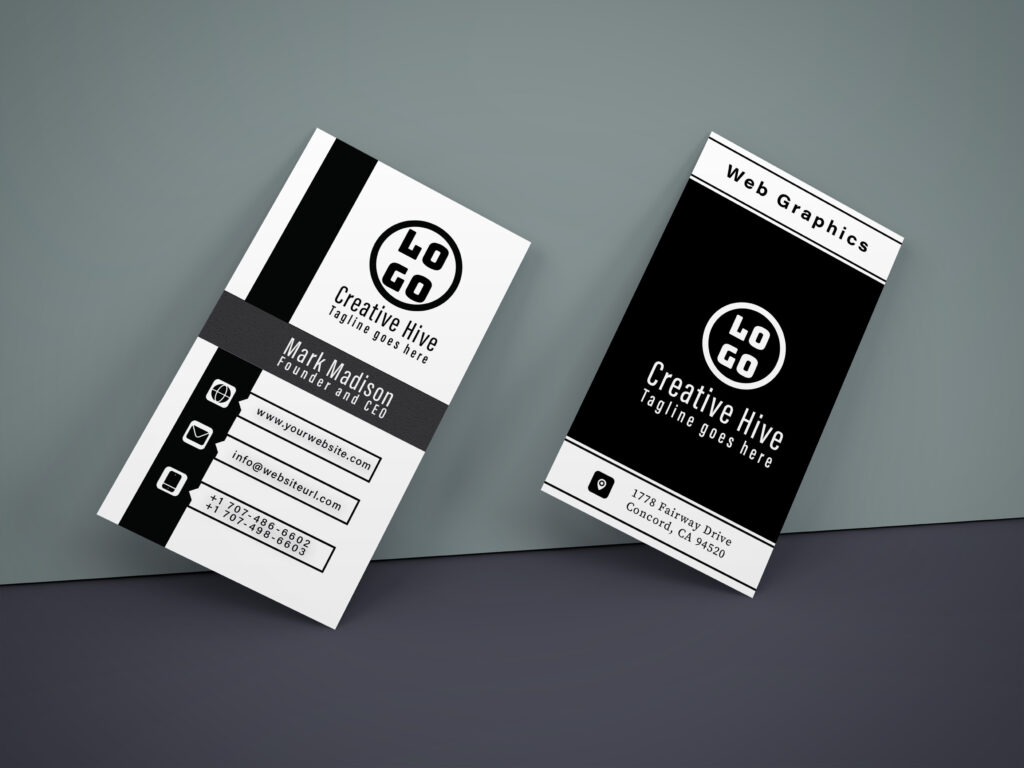 5 MINIMAL Business Cards Pack - MasterBundles