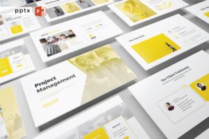 Project Management Powerpoint Template | Master Bundles