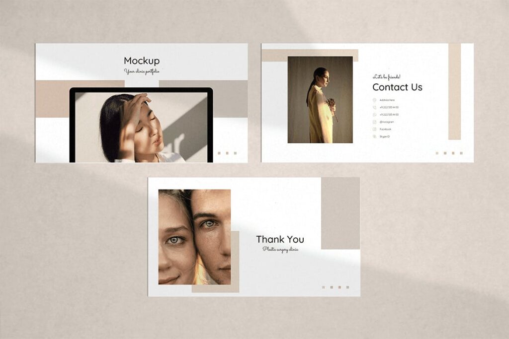 Plastic Surgery PowerPoint Template PPTX – MasterBundles