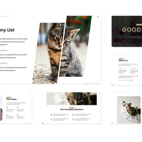 Good Cat - Google Slide Template | Master Bundles