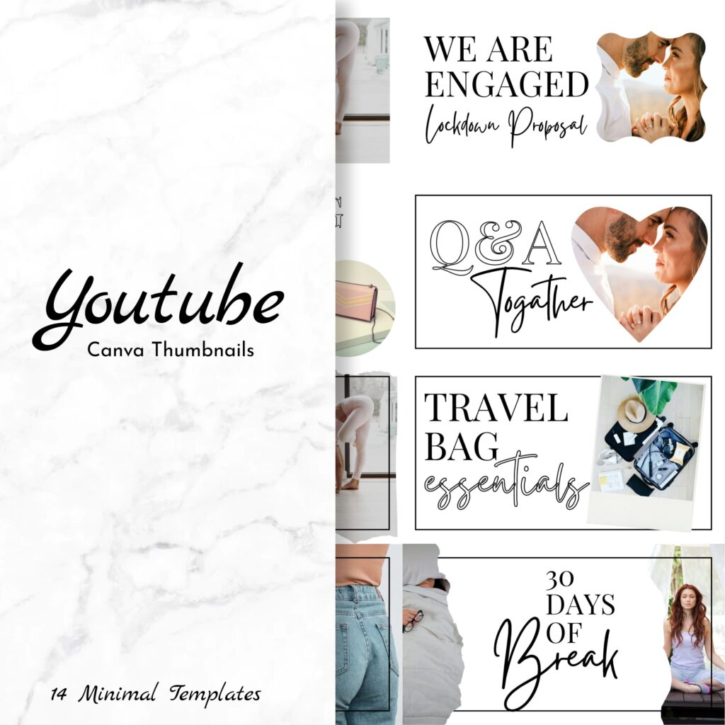 Canva YouTube Thumbnails Pack – MasterBundles