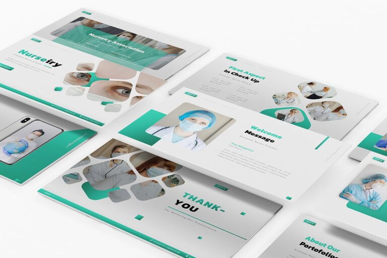Nurseiry Powerpoint Presentation Template – MasterBundles