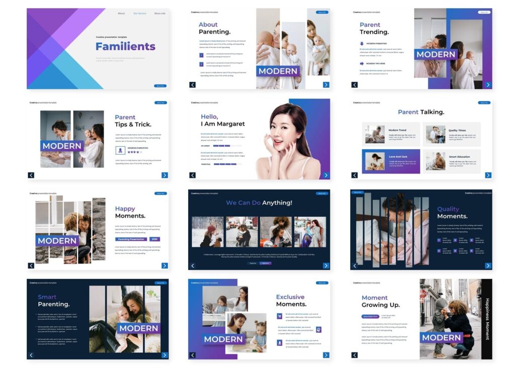 Familients - Powerpoint Template – MasterBundles