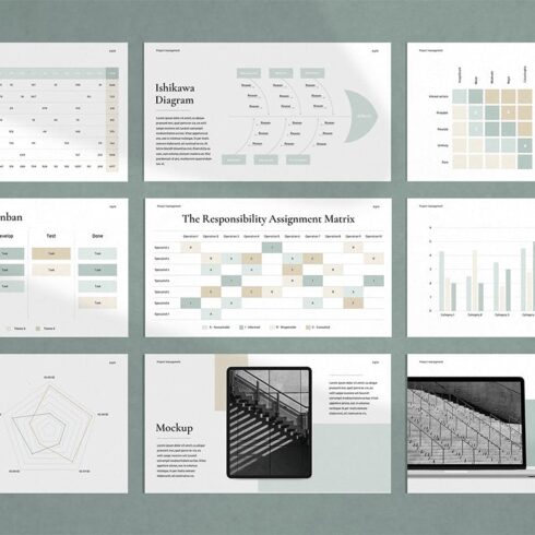 Project Management PowerPoint Presentation Template | Master Bundles